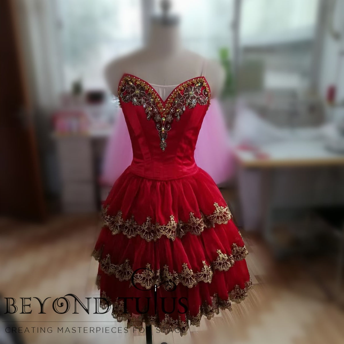 Red Spanish Romantic Tutu | high quality, custom-made to order ...